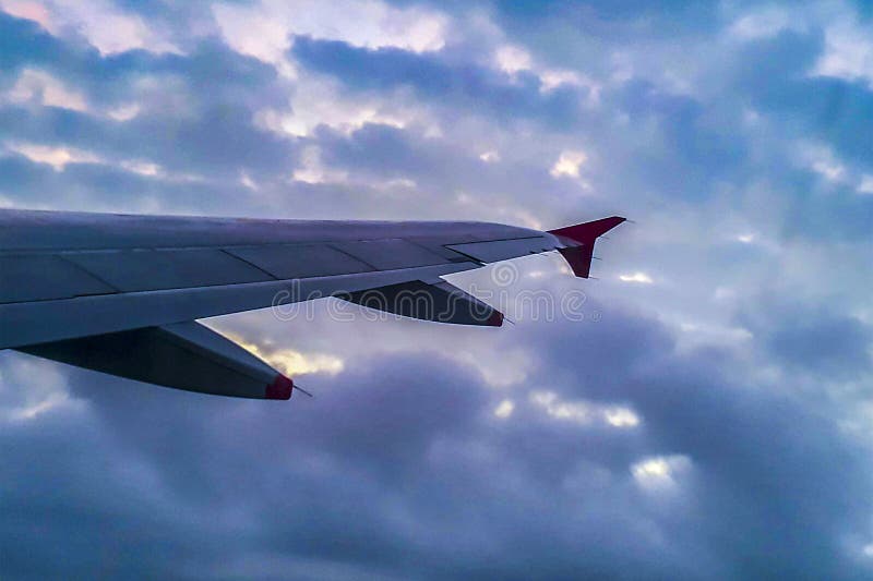 Window Plane Flying Over Peru Sky Stock Image - Image of transportation ...