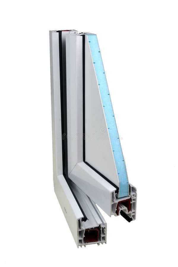 Window profile stock image. Image of glass, window, isolated - 1443359