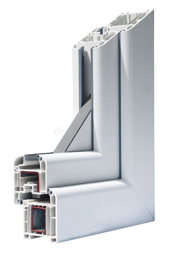 Window profile sistems stock photo. Image of industry - 40763212