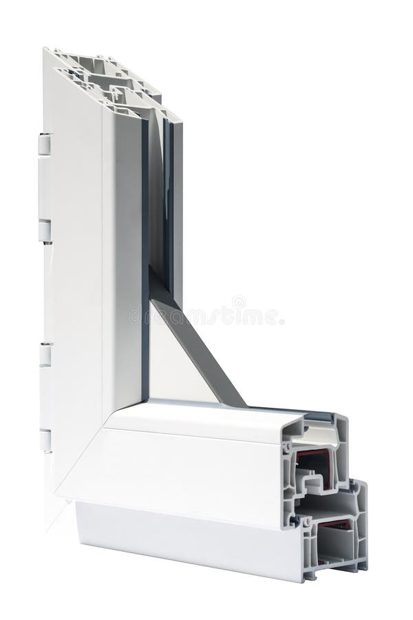 Window profile sistems stock photo. Image of fiber, manufacturing ...