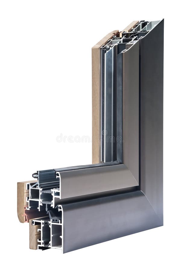 Window profile sistems stock photo. Image of insulation - 40763246