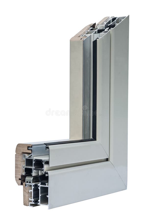 Window profile sistems stock photo. Image of isolated - 40763252