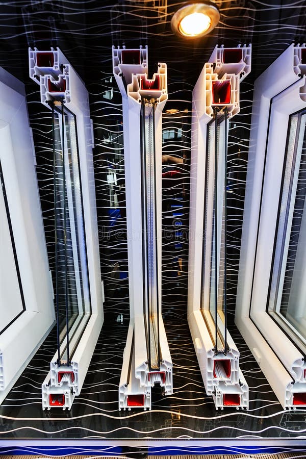 PVC window profile stock photo. Image of modern, window - 28927144