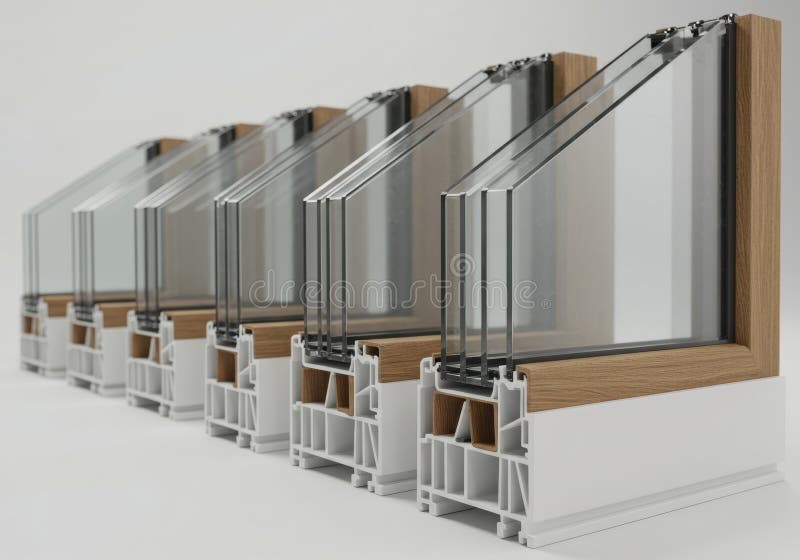 Multiple Window Profiles Stock Illustrations – 6 Multiple Window ...