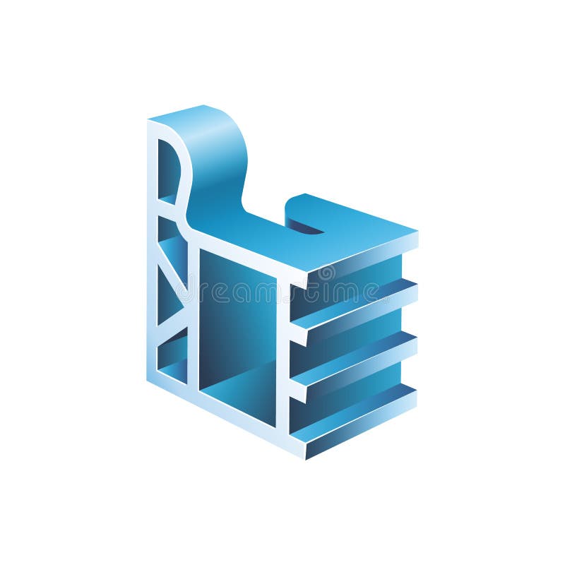 Window PVC Profile Structure and Like Icon. Hand and Thumb Up Logo for ...
