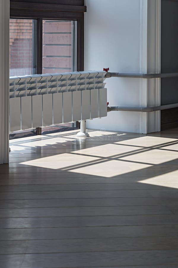 Window and Radiator of Heating Indoors Stock Photo - Image of location ...