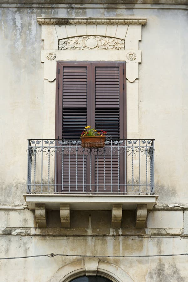 Window in Ragusa stock image. Image of residential, decor - 83274503