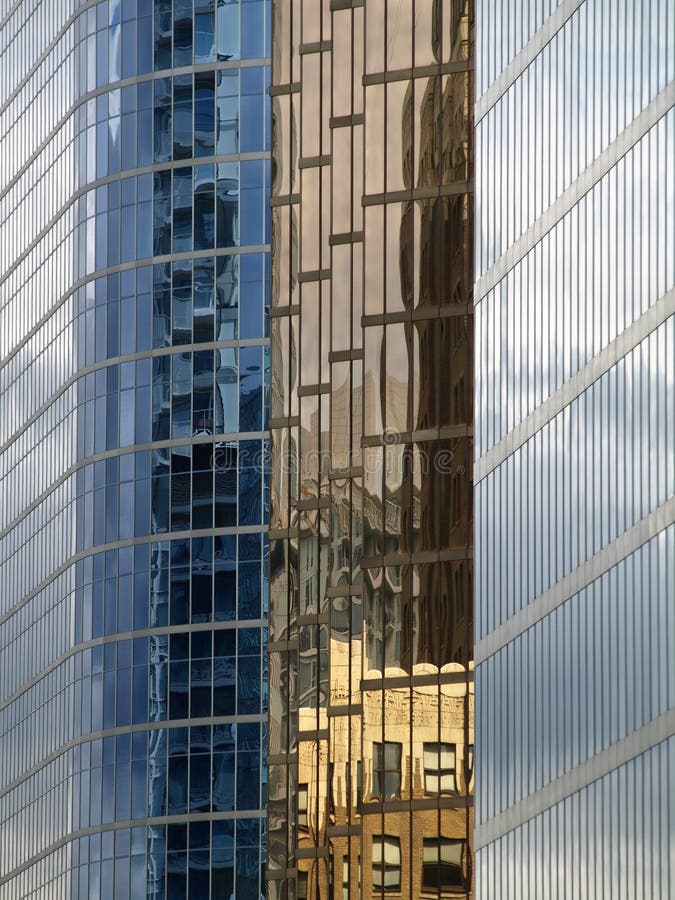 Window Reflection Patterns Background Stock Photo - Image of building ...