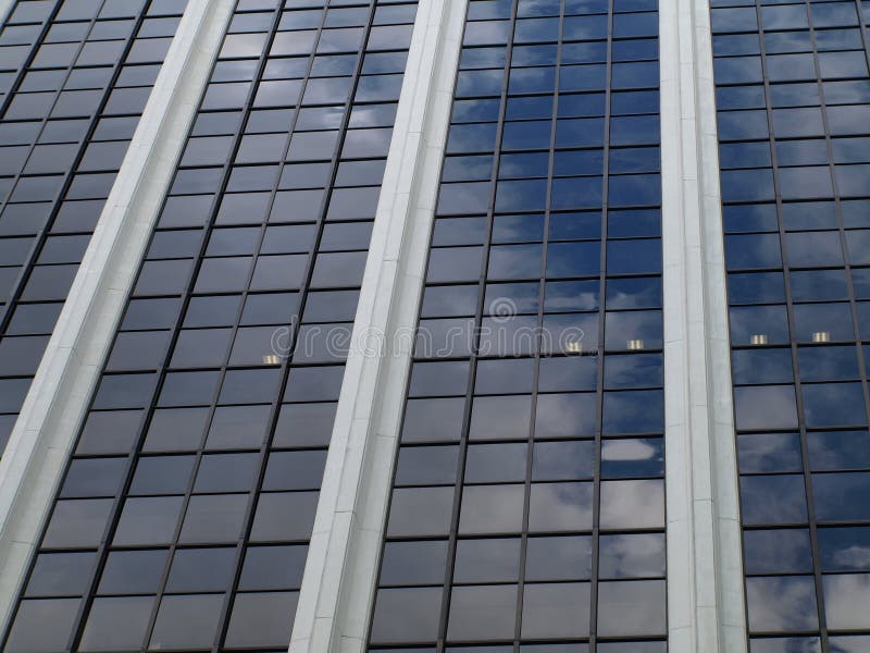 Window reflection stock image. Image of downtown, tall - 15862965