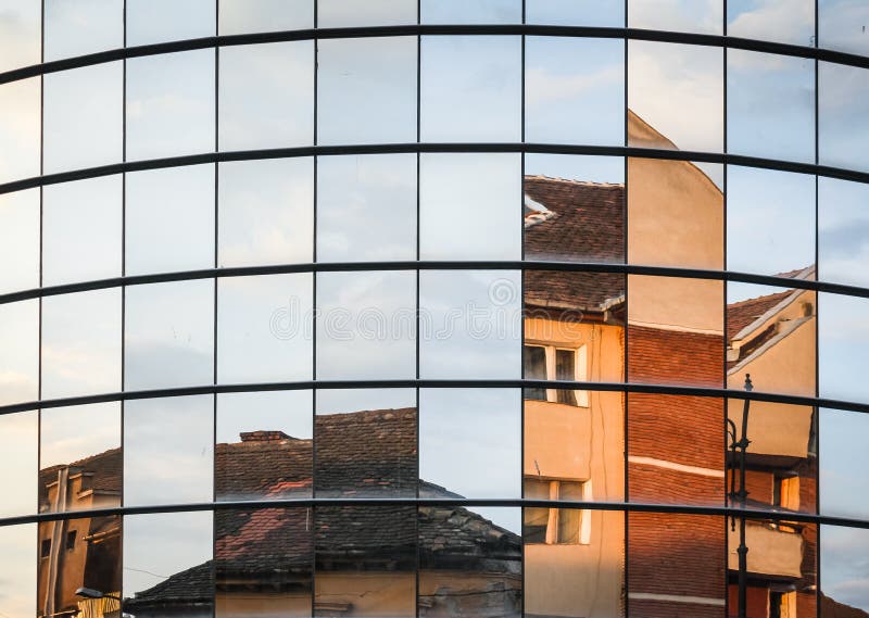 Window reflection stock photo. Image of luxury, futuristic - 45191992