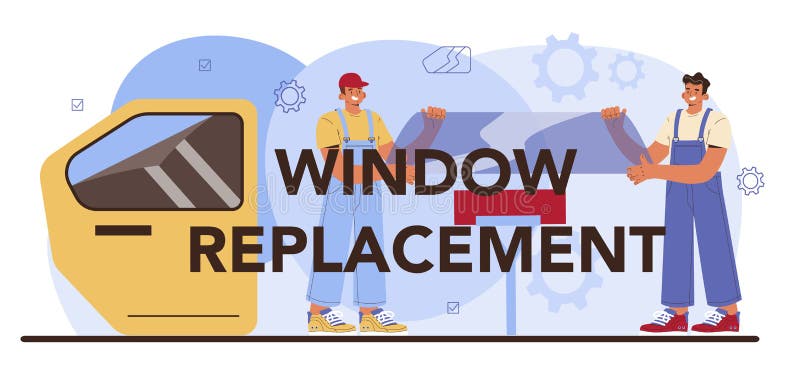 Car Replace Window Stock Illustrations – 31 Car Replace Window Stock ...