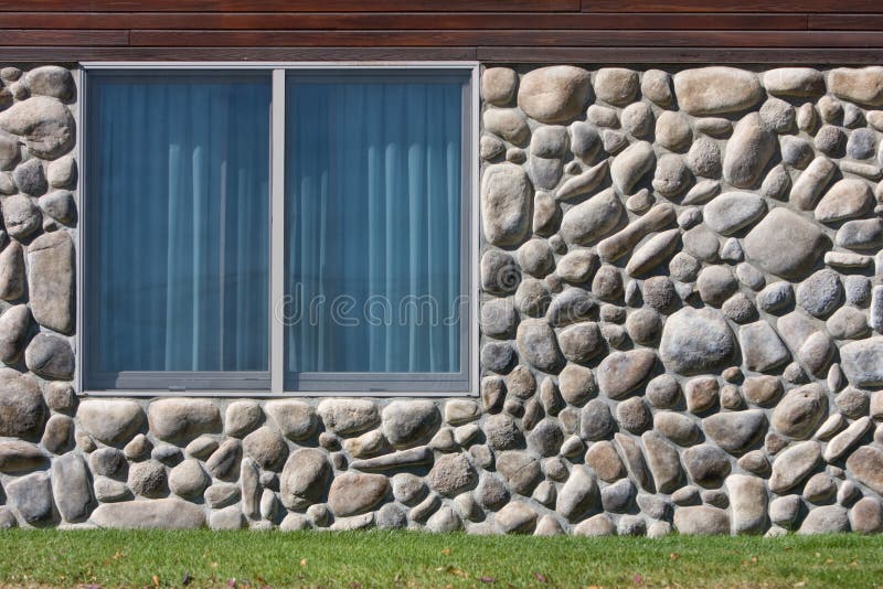 River Rock Wall stock image. Image of texture, building - 4454033