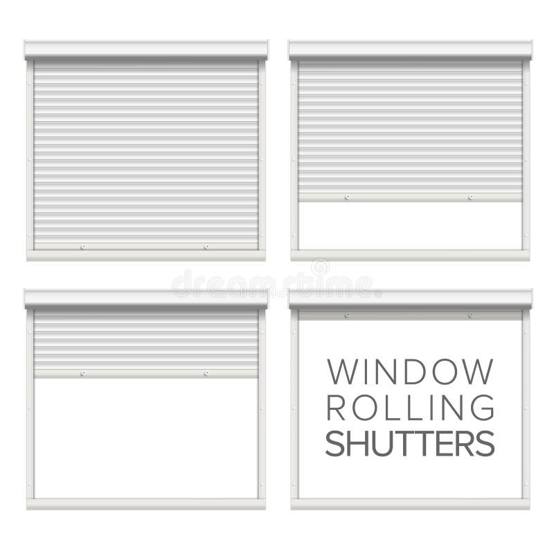 Window with Shutters Icon Vector Outline Illustration Stock Vector ...