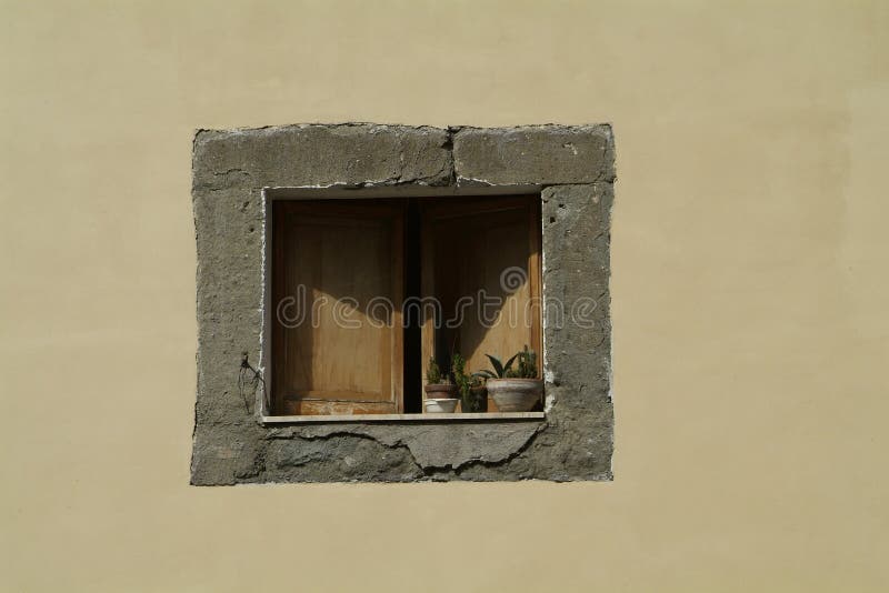 Window in Rome stock image. Image of italy, stone, ancient - 936903