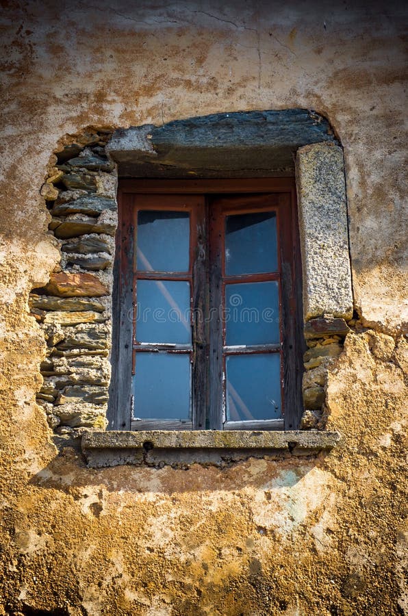 Window on Ruin stock photo. Image of retro, decay, home - 129191014