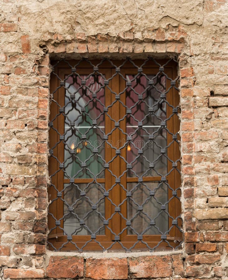 Rusty. Window. Old. Village. Wall. Abandoned Stock Image - Image of ...