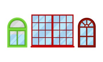 Double Hung Sash Windows Stock Illustrations – 27 Double Hung Sash ...