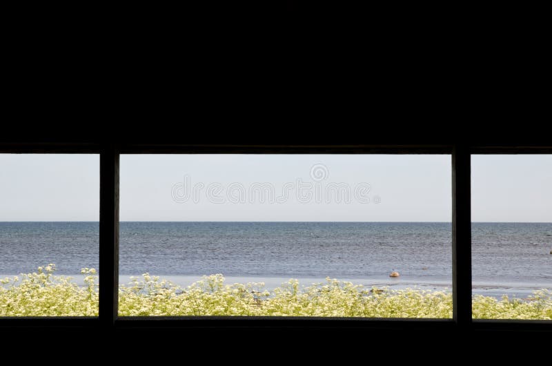 Window scene stock image. Image of summer, oland, outdoors - 25176397