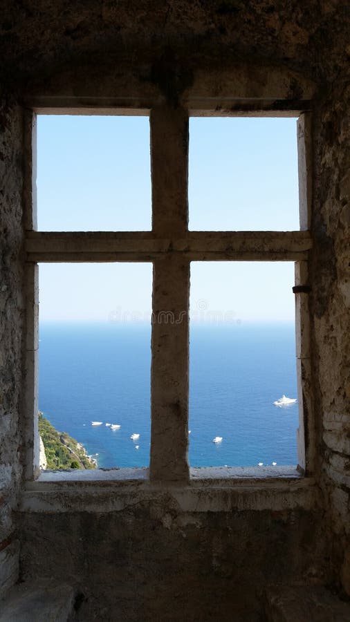 Window with Sea View stock image. Image of inside, open - 56728339