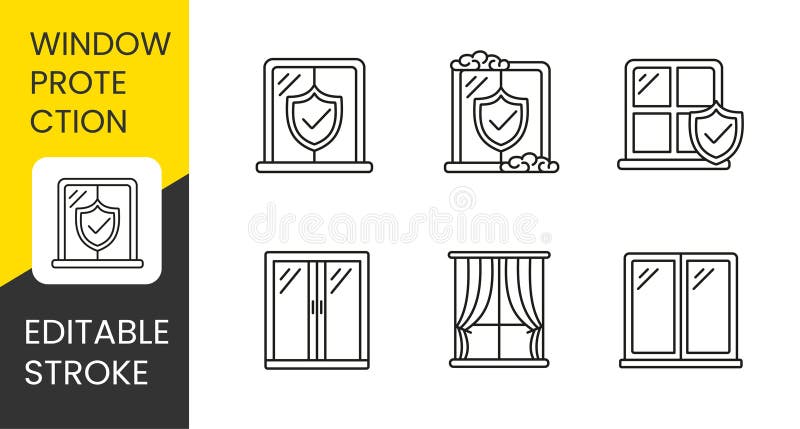 Window Vector Line Stock Illustrations – 87,992 Window Vector Line ...