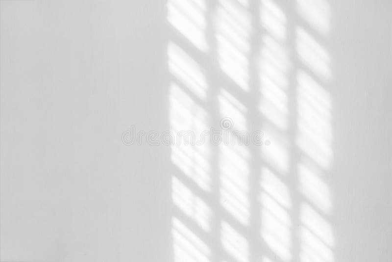Window Frame Shadow on White Cement Wall Stock Image - Image of ...