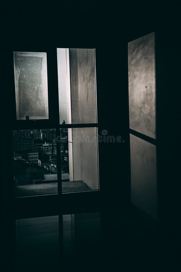 Window Shadows from Sunlight Stock Photo - Image of shadows, dark ...