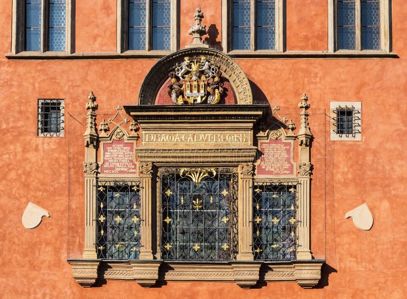 Window with the shield stock image. Image of decorative - 50003275