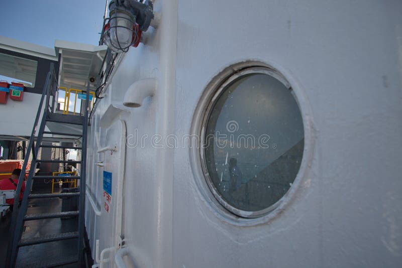 The window on ship stock photo. Image of window, ship - 150209752