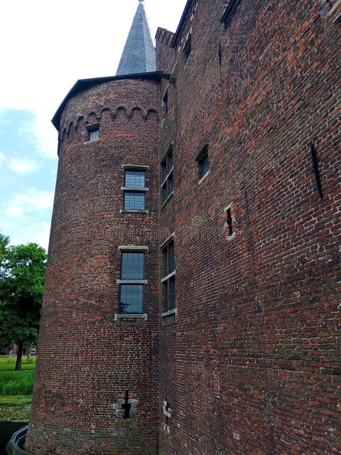Detail of the Castle Helmond in Netherlands Stock Image - Image of ...