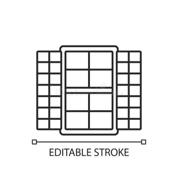 Shutters Outline Stock Illustrations – 472 Shutters Outline Stock ...