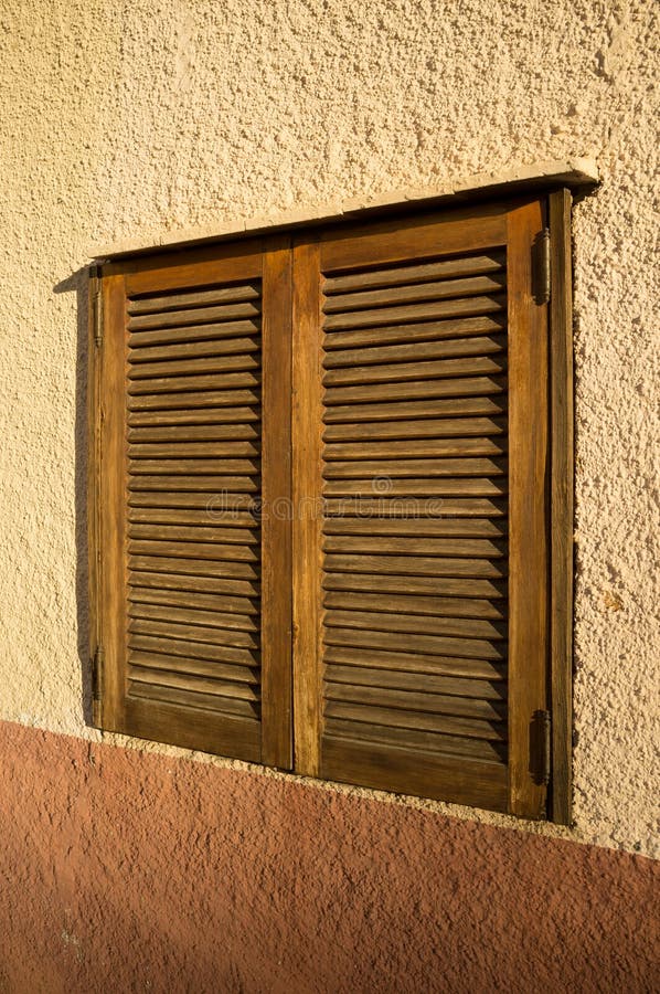 Window with shutters stock image. Image of facade, building - 35646827