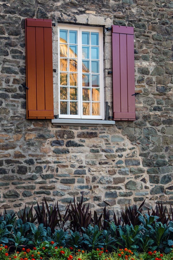Window with shutters. stock image. Image of reflections - 33014963