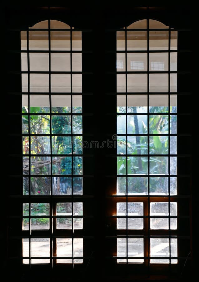 Window silhouette stock photo. Image of frame, light, metal - 8859958