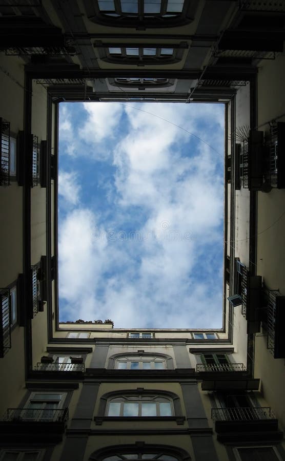 Window on sky stock photo. Image of concept, reflection - 3993088