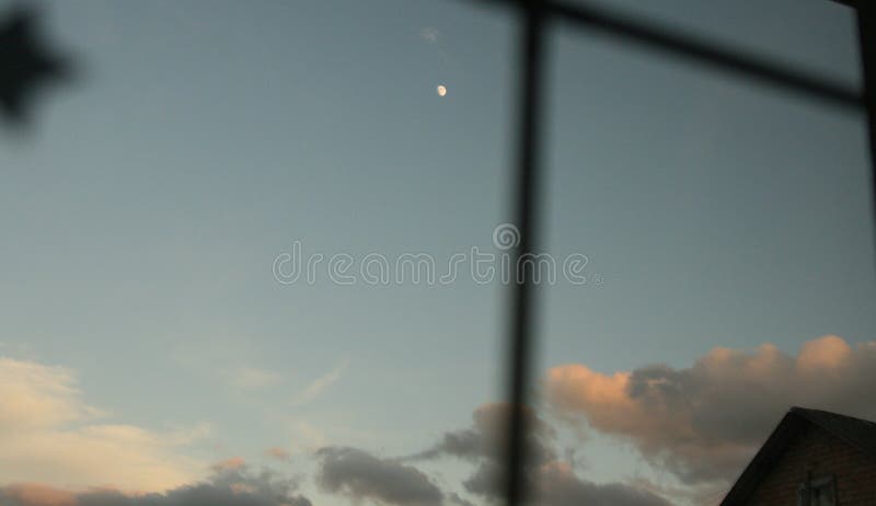 Window Sky Clouds Star Blue Stock Image - Image of clouds, star: 165141869