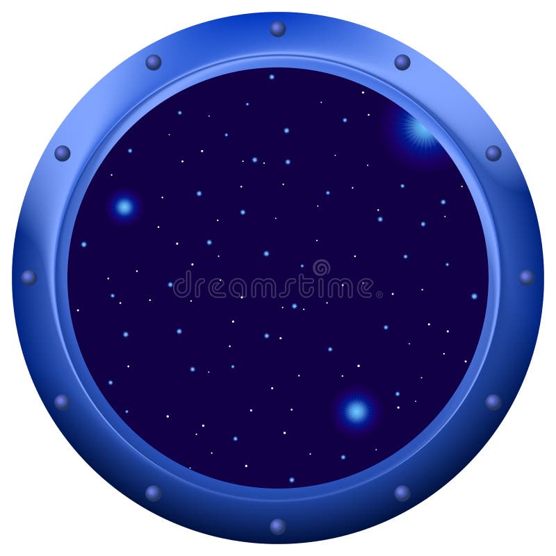 Window with space stock vector. Illustration of glass - 19029592