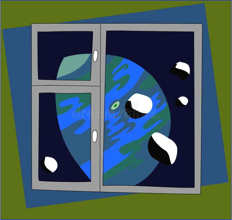Window In Space Picture. Image: 8042540