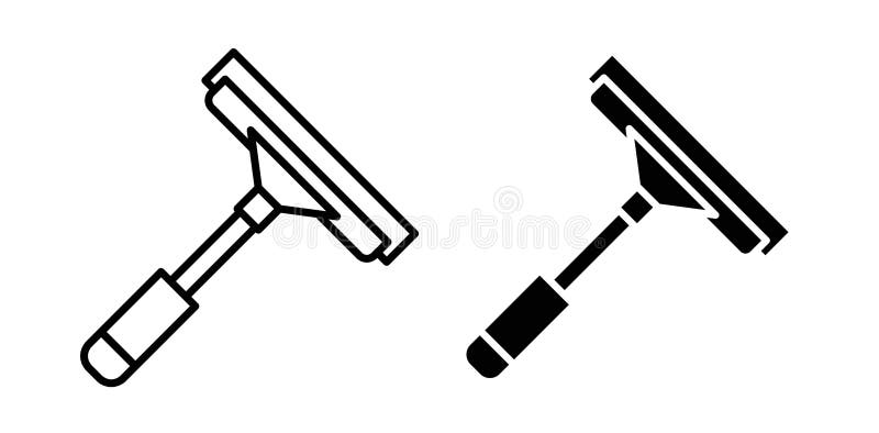 Window Washer Squeegee Icon Stock Illustrations – 2,653 Window Washer ...