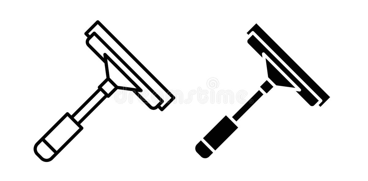 Window Washer Squeegee Icon Stock Illustrations – 2,653 Window Washer ...