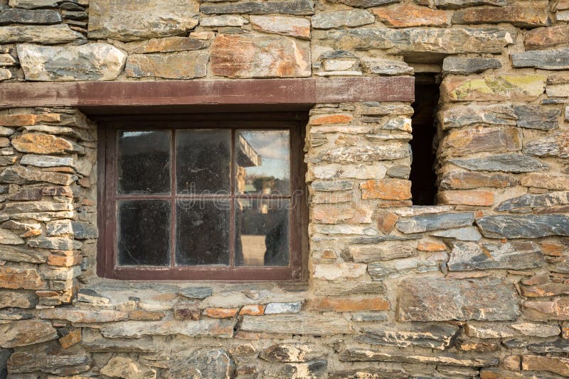 Window and stone wall stock image. Image of exterior - 59579241