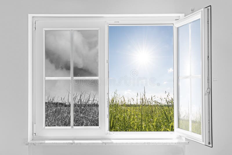 Window with storm and sun stock image. Image of background - 32365645