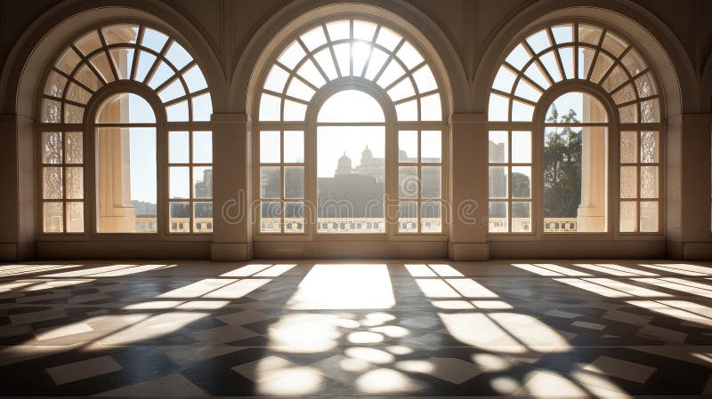 Window sun half stock illustration. Illustration of generated - 373899767