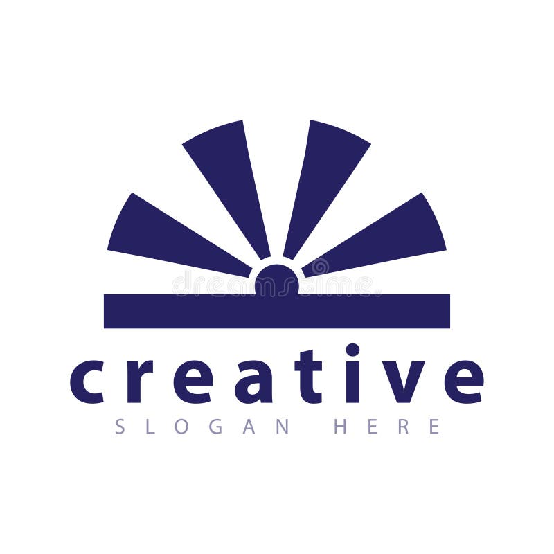 Window and Sun Light Logo Icon Vector Stock Vector - Illustration of ...