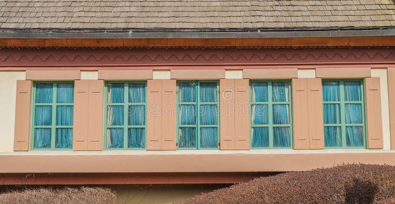 Window ,surface of Cargo,warehouse in Old Industrial Zone Stock Image ...