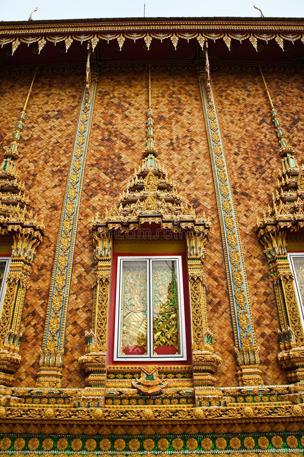 Window in the temple stock photo. Image of loas, pradesh - 33060396