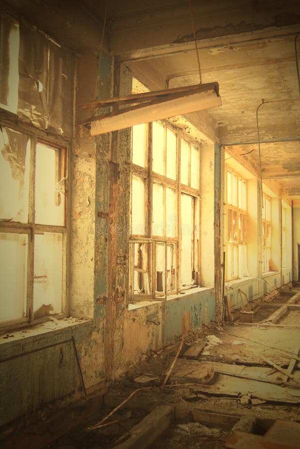 Window to desolation stock photo. Image of dusty, yellow - 7856570