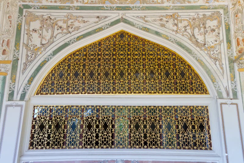 A Window from Topkapi Palace Stock Image - Image of color, islam: 21434313