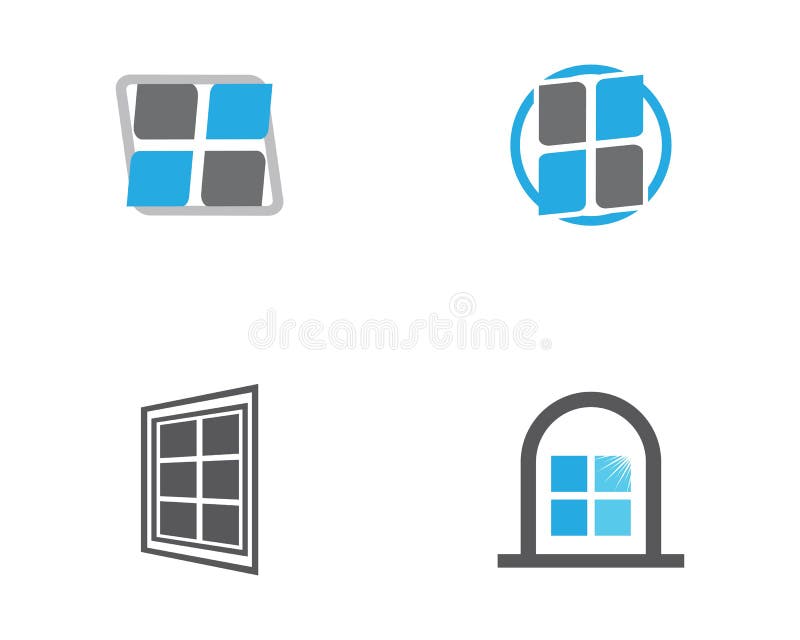 Window symbol illustration stock vector. Illustration of architecture ...