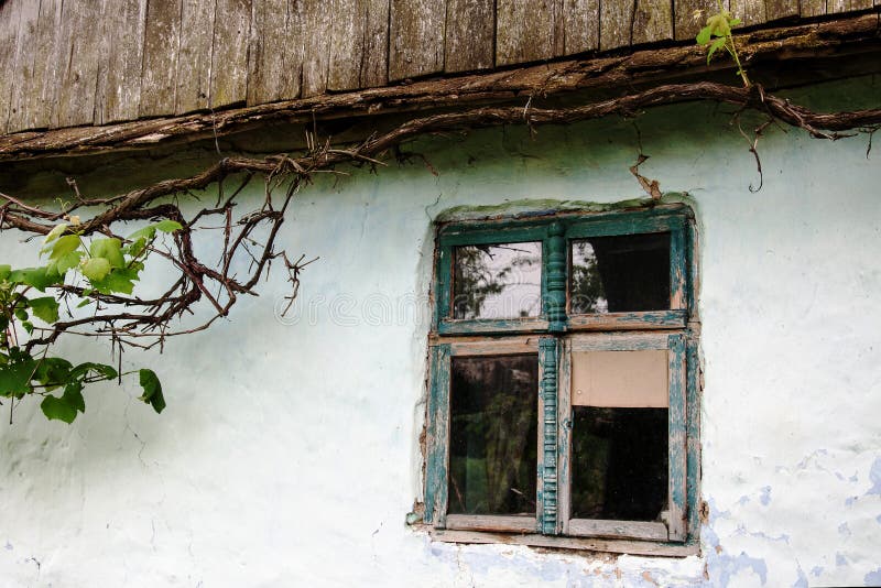 Window of very old house stock photo. Image of window - 59895512