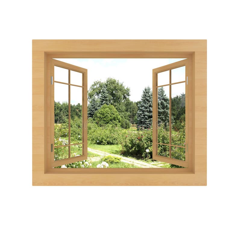 Window view stock illustration. Illustration of industry - 13904181